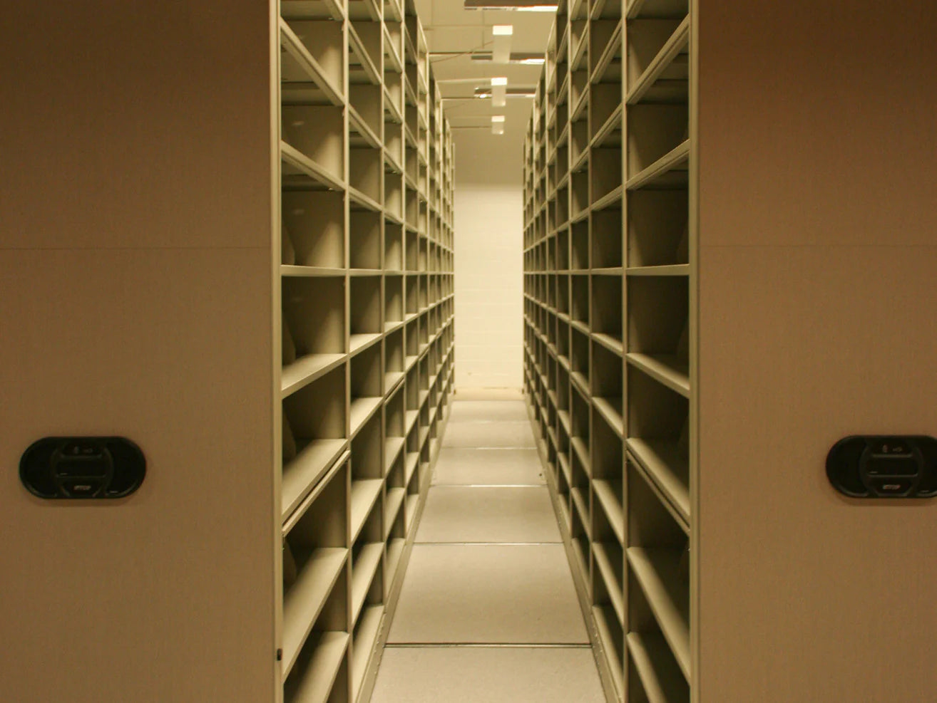 Electric Mobile Shelving Safety – ACME VISIBLE Filing Systems