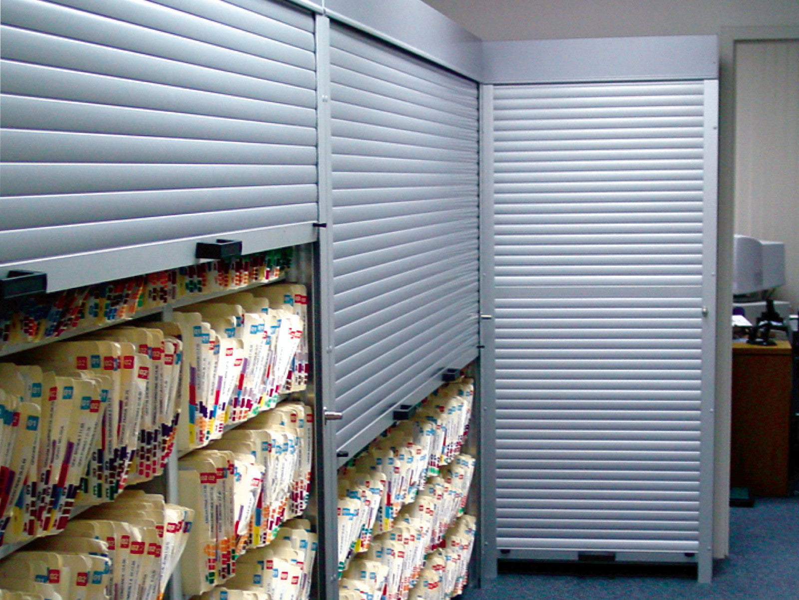 Tambour Door Cabinets – ACME VISIBLE Filing Systems